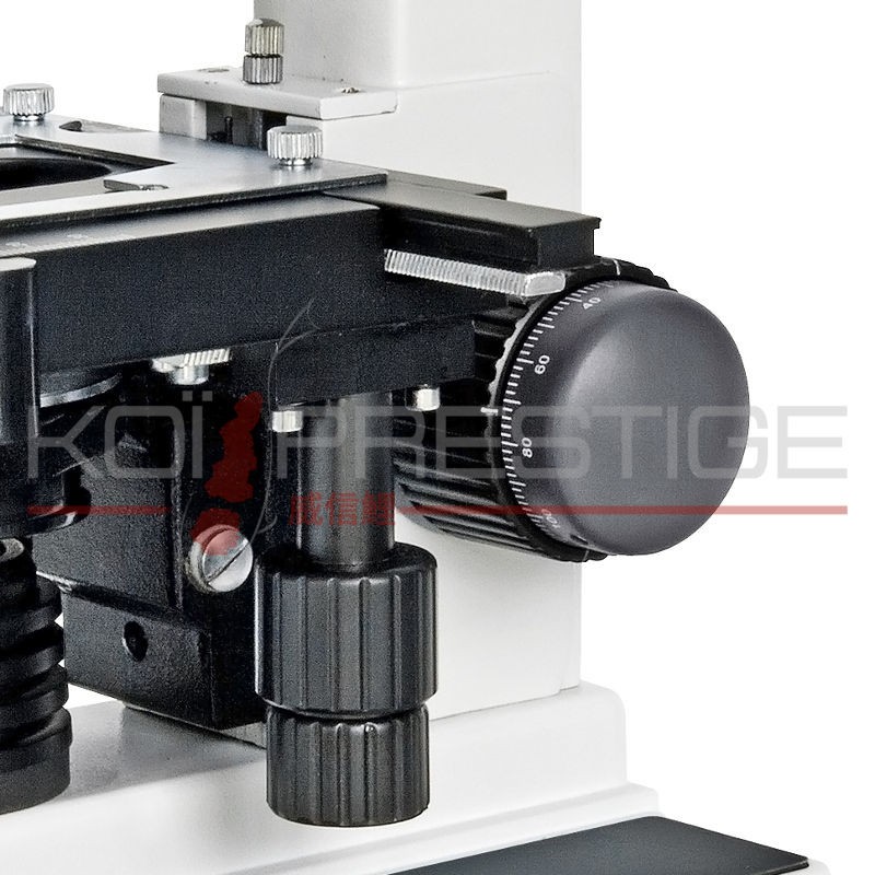 Microscope monoculaire BRESSER Erudit DLX 40 - 1000x pour carpes koi