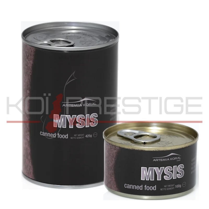 Mysis en conserve pour poissons japonais et jeune carpe koi