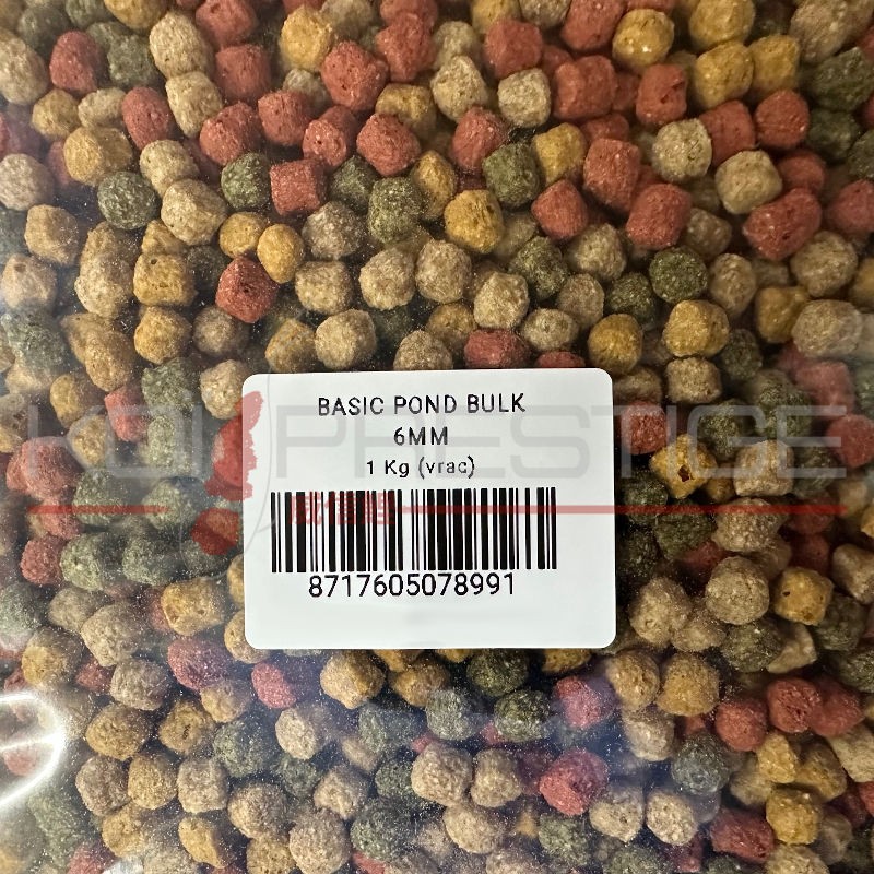 Aliment en vrac pour poisson de bassin et carpe koi 6 mm au kilo